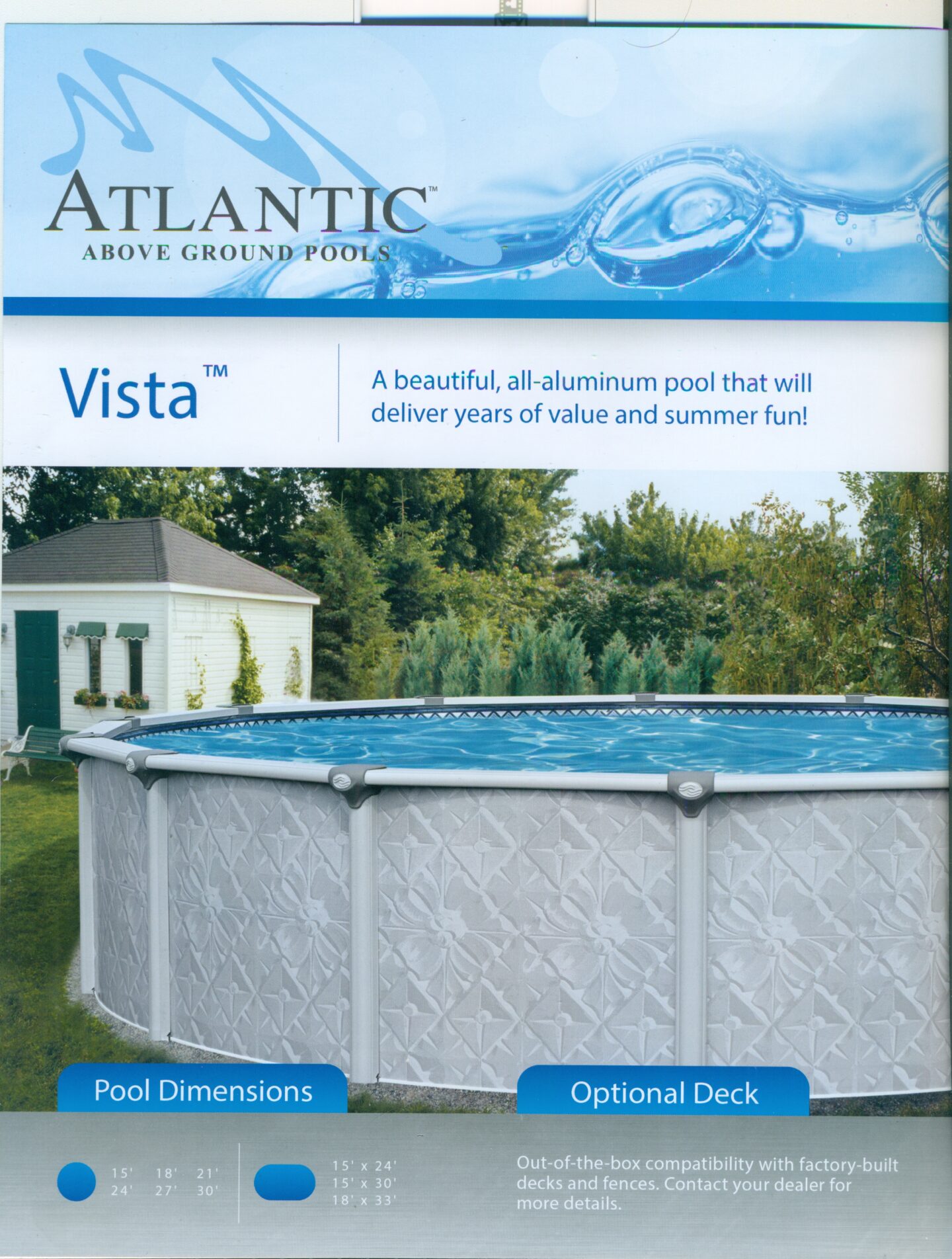 Above-Ground Pools | Sun Valley Pools